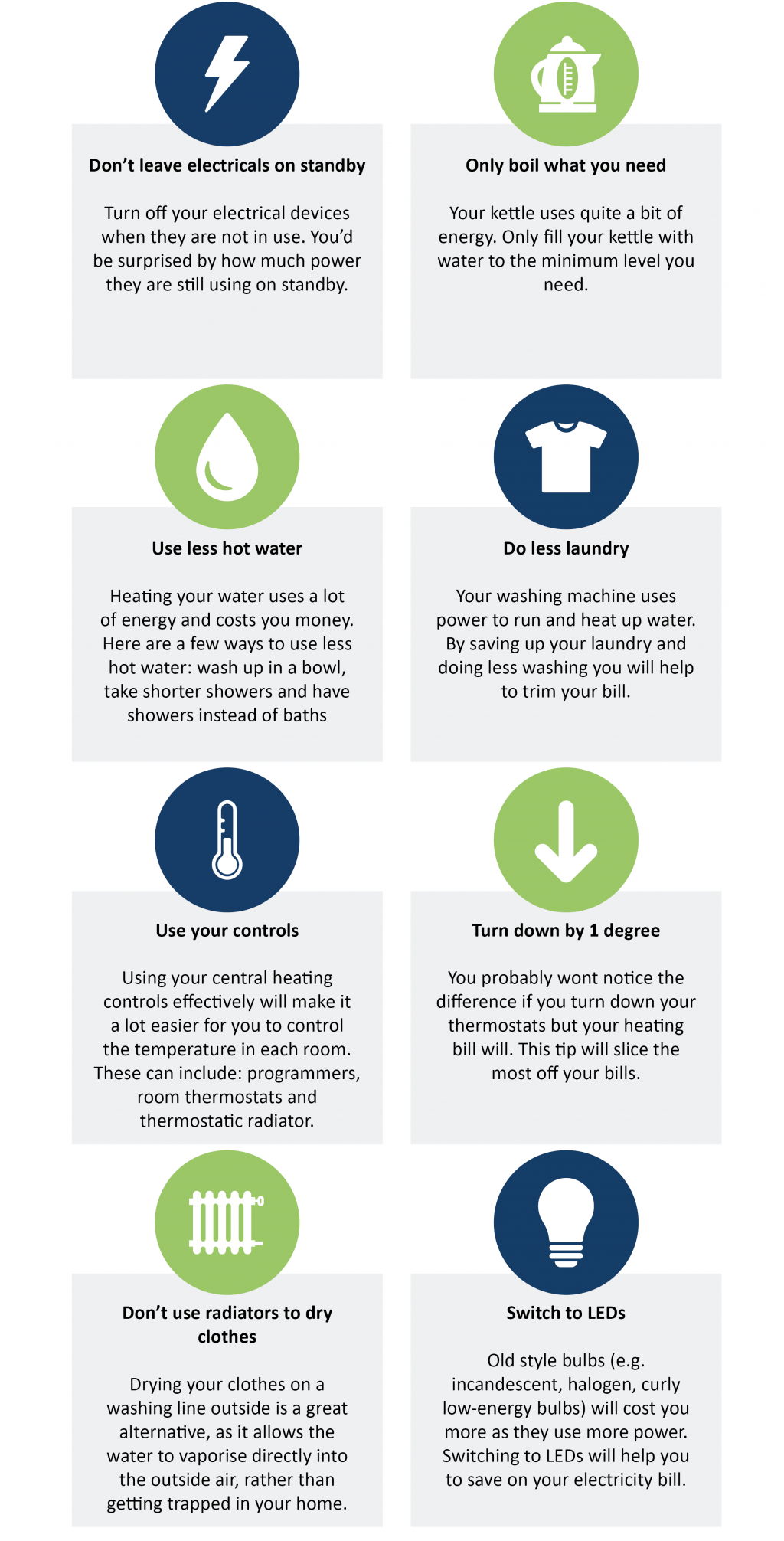 How to use less energy in your home - South Lakes Housing