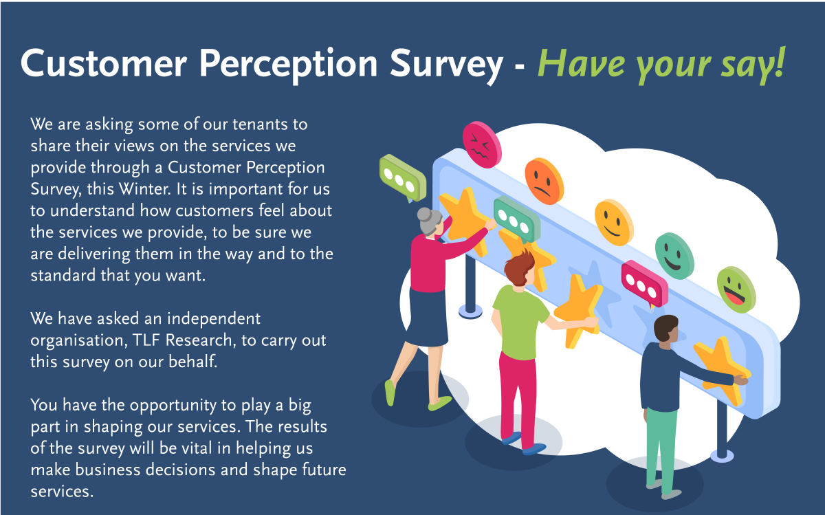 Customer Perception Survey: Have your say! - South Lakes Housing
